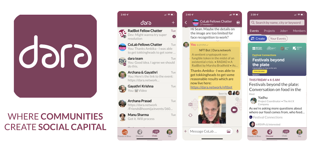 Dara.network | Where Communities Create Social Capital